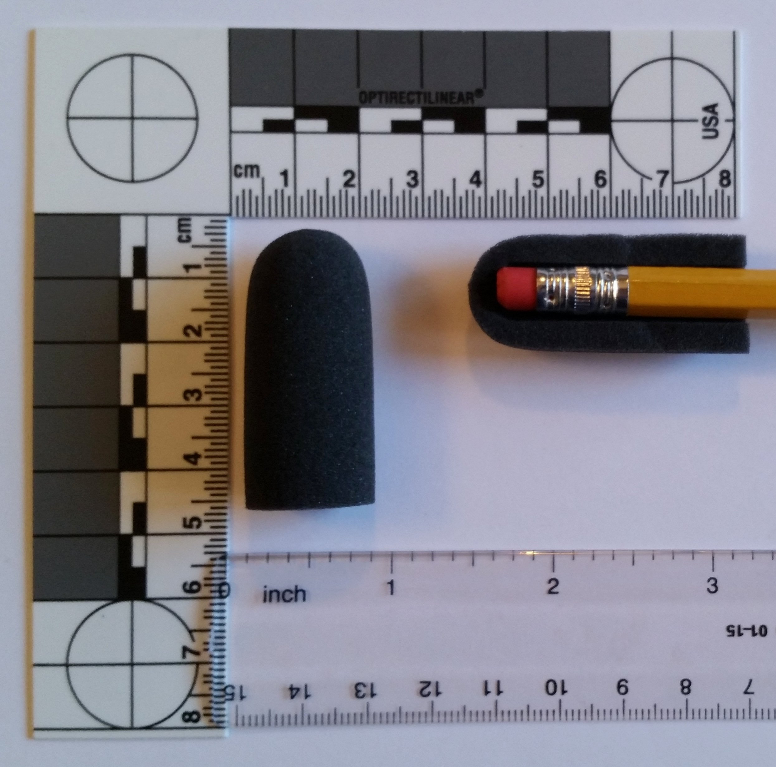 Compete Audio DC36 replacement foam microphone windscreen (microphone cover) (3-pack) for use with David Clark Aviation Headset