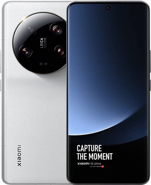 Xiaomi Mi 13 Ultra 5G 256GB 12GB Factory Unlocked (GSM Only | No CDMA - not Compatible with Verizon/Sprint) China Version - White