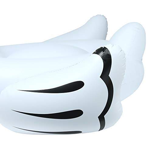 Toxz Swan Inflatable Ride-On Swimming Ring,Suitable for Children and Adults,Built-in Handles,74.8" X 78.7" X 49.2"(Ship from US!)