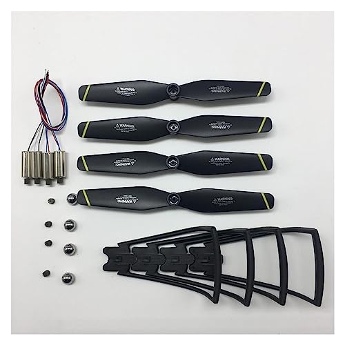 XUCHIL SG700 S169 SG700-D Drone RC Quadcopter Spare Parts Fold Wing Arm Include Gears LED Axis Motor Set Upgrade Bearing Etc Part Kit (Color : 8620 Version motor-12, Size : .)