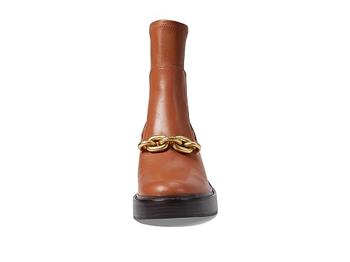 Coach Kenna Leather Bootie Burnished Amber 8 B (M)