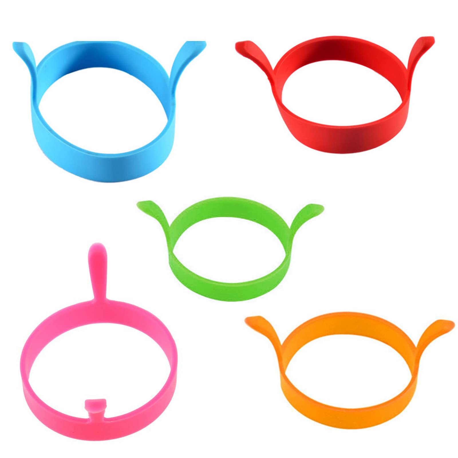LOXGO Nonstick Food Grade Silicone Maker Rings Dishwasher Safe Gift For Cooking Lover