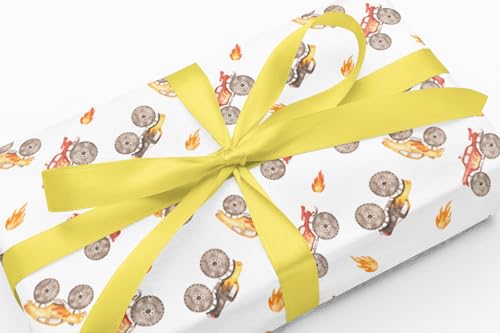 Monster Truck Wrapping Paper Sheets Kids Boy Birthday Party Gift Wrap