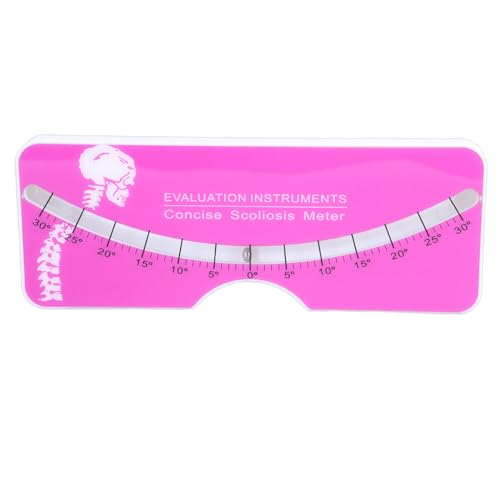 lazyfun Scoliosis Test Meter Medical Evaluation Adults and Child Scoliosis Testing Measuring Meter Scoliometer