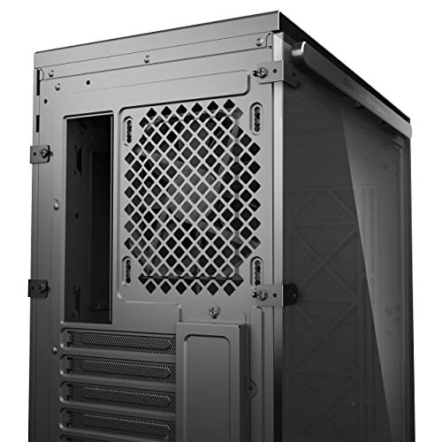 DEEPCOOL Gamer Storm MACUBE 310 Black ATX Mid Tower Case Full-Size Magnetic Tempered Glass Built-in Fan Hub and Graphics Card Holder