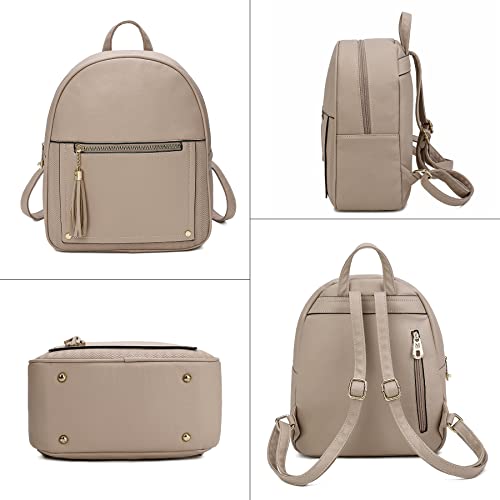 Montana West Anti Theft Backpack Purse for Women Backpack for Ladies with Secured Zipper & Tassel, MWC-104KH