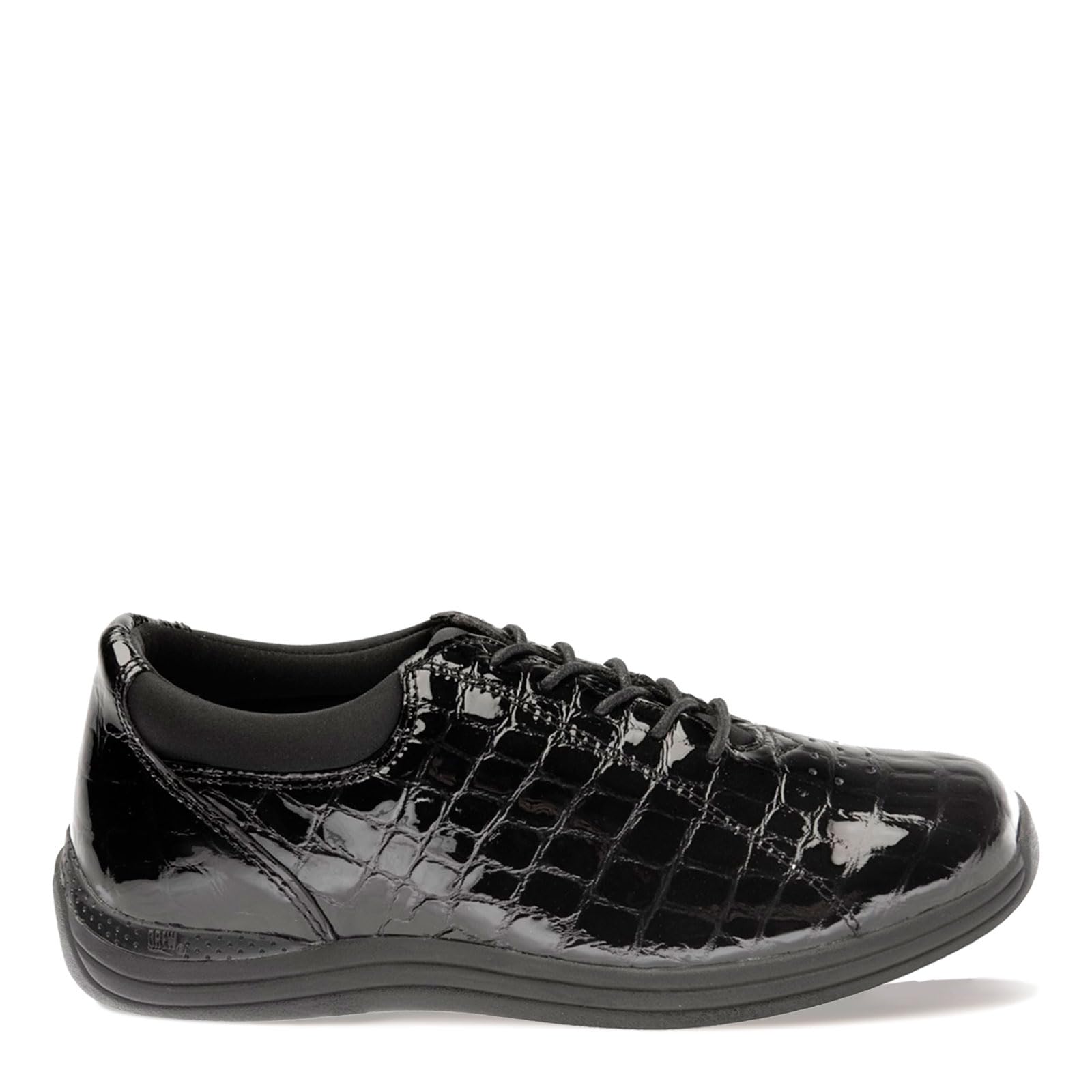 Drew Women's Tulip Black Croc 6.5 D US