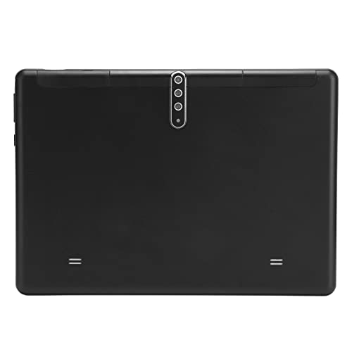 Kufoo 10.1in Tablet, 2.4 5G Dual Band WiFi 4GB 64GB Dual Camera 100‑240V Calling Tablet 1960x1080IPS for Study (US Plug)