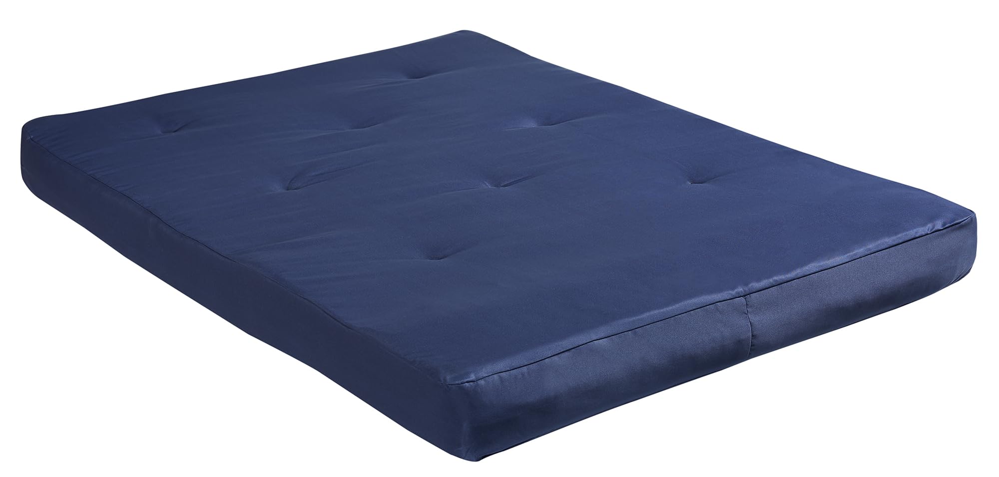 DHP 8" Polyester Futon Mattress Sofa Bed, Full, Blue