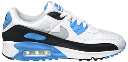 Nike Men's Air Max III Laser Blue White/Black-Grey Fog (CJ6779 100) - 10.5