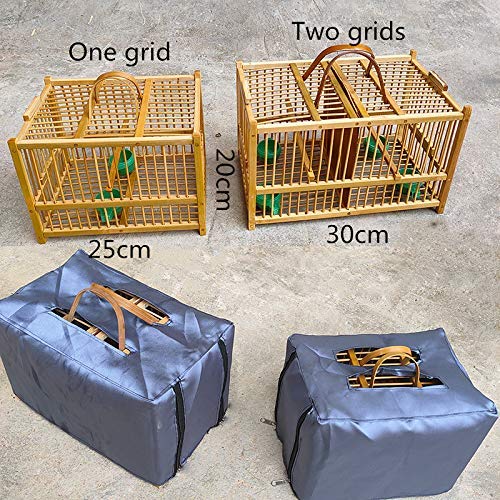 Creative Handmade Birdcage One Grid Two Grids Bird House Pet Supplies Store Transport Square Home Outdoor Decoration