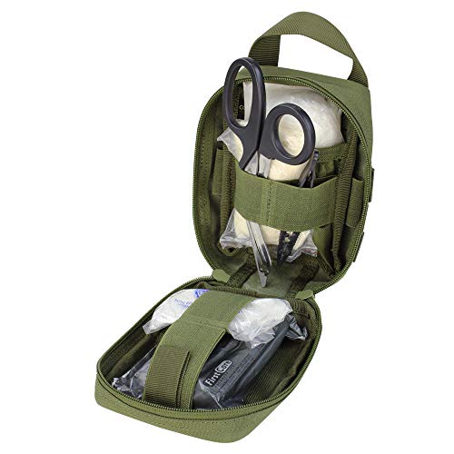 Condor Outdoor EMT Tactical Leg Rig with Detachable MOLLE Pouches (OD Green)