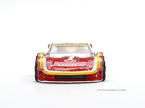 MINI GT Datsun KAIDO Fairlady Z Kaido GT V1#1 Red with White (Designed by Jun Imai) Kaido House Special 1/64 Diecast Model Car KHMG029