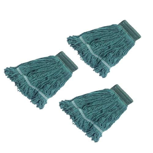 Luejnbogty Commercial String Mops Replacement for Floor Cleaning Loop-End Mops Accessories Looped End String RefillA