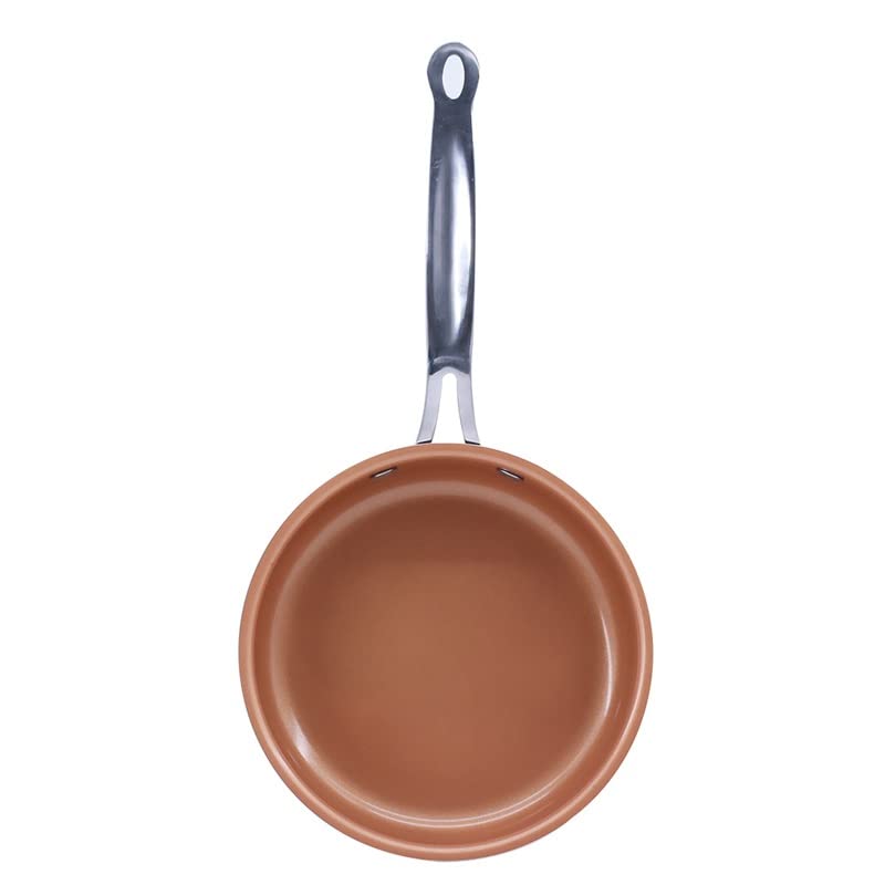 DHTDVD Non-Stick Skillet Ceramic Induction Skillet Frying Pan Saucepan Nonstick Skillet Kitchen Cookware