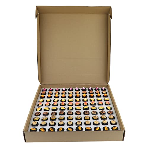 YHSWE (100 PCS Wax Container 6ml Glass Concentrate box with Dessert Silicone Lids Non-stick Glass Oil Multi Use Jar for Lip Balm,Lotion, Cream
