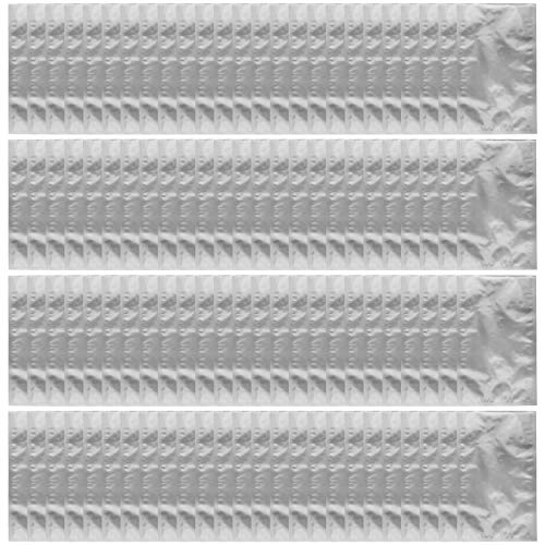 Dry-Packs 100pcs Mylar Bags for Food Storage, 4.75 Mil 10"x16" (100pcs) Resealable and Heat Sealable for Long Term Food Storage