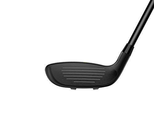 Cobra Golf 2020 Speedzone Hybrid Black-Yellow 4 Hybrid (Men's, Right Hand, UST Recoil ESX 480, Stiff Flex, 21.0)