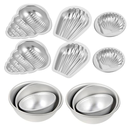 COHEALI 12pcs Bath Salt Ball Mold Salt Ball Tool Mini soap molds soap Mold kit Shampoo Press Mold Decorative Bath Ball DIY Mold Salt Ball Mould Aluminum Alloy Multifunction Supplies