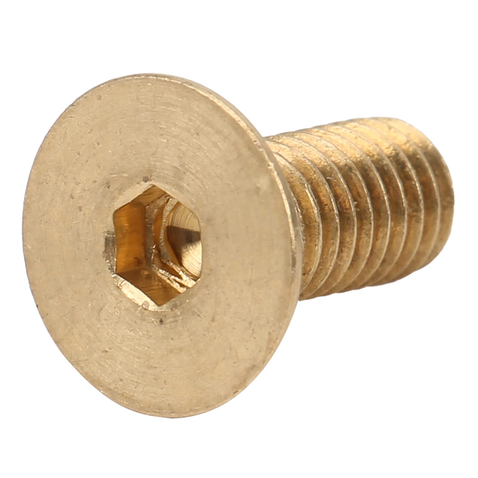 Countersunk Hex Socket Screws, 50Pcs Flat Hexagon Socket Screw, M5 Pure Copper Countersunk Head Screw, Can Fix Components, Industrial and, Rivet Nuts (M5*12)