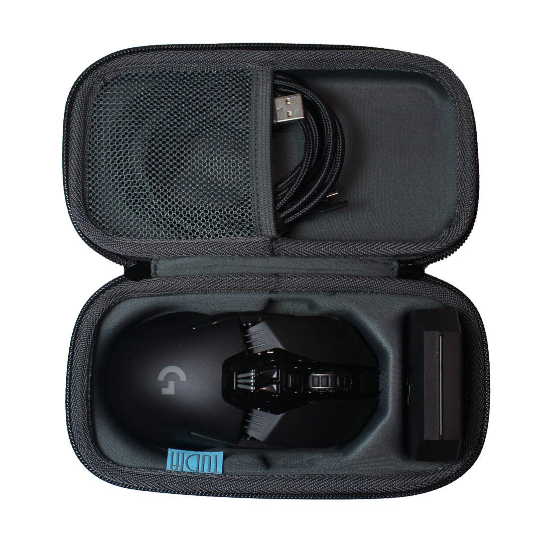 TUDIA EVA Case Compatible with Logitech G903 Lightspeed/Logitech G900 Chaos Gaming Mouse, Hard Travel Carrying Case for Gaming Mouse [CASE ONLY, Device NOT Included]
