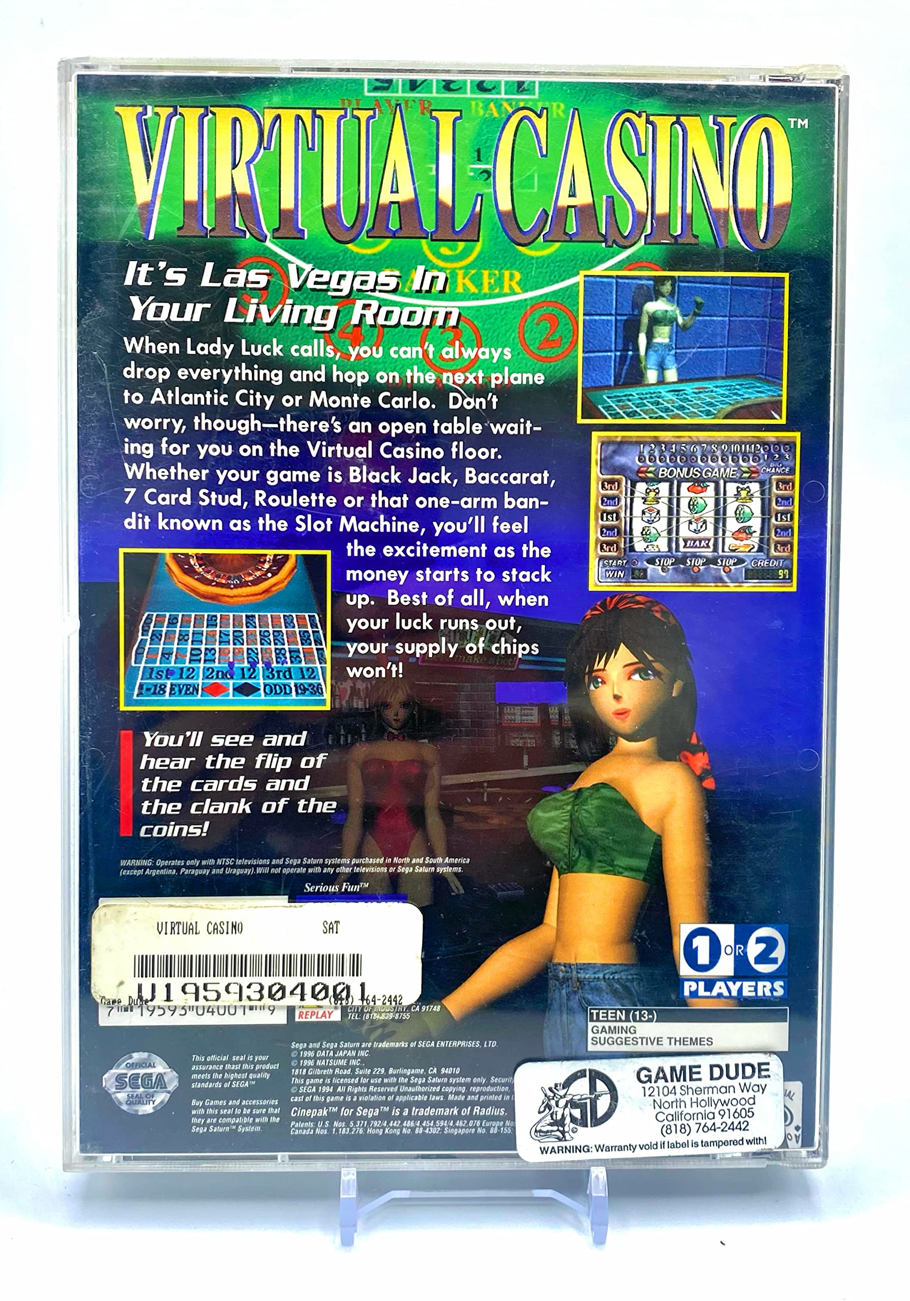 Virtual Casino - Sega Saturn