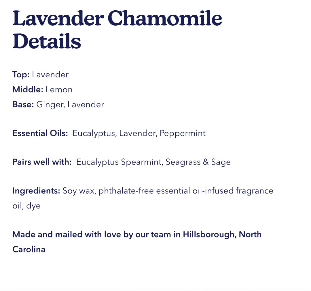 Happy Wax Amazon Exclusive Grey Linen Travel Warmer and Spa Collection Scented Wax Melts Gift Set, Includes Eucalyptus Spearmint and Lavender Chamomile