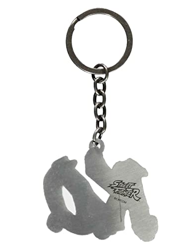 Street Fighter Keyring Keychain Ko Logo Official Metal