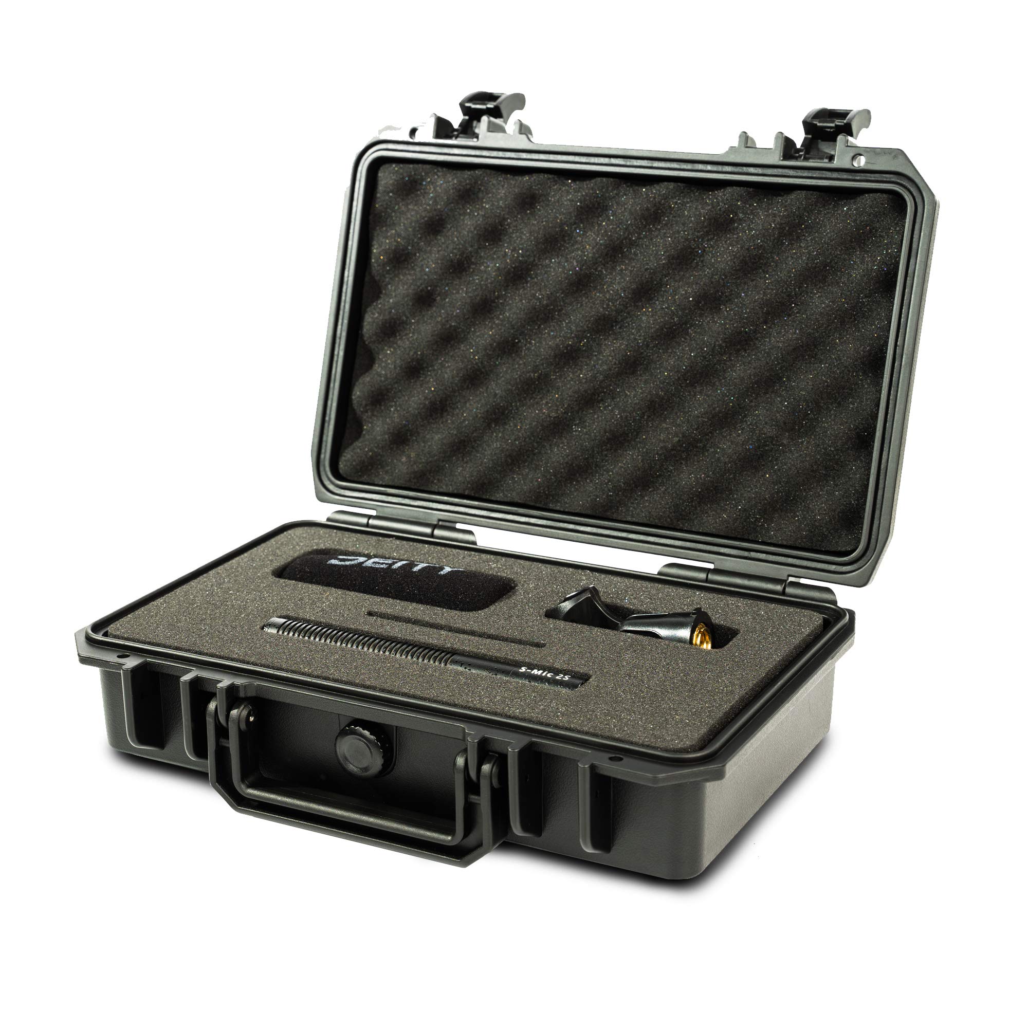 Deity S-Mic 2S Shotgun Microphone, Ultra Low Off-Axis Coloration, Low Inherent Self-Noise, Water Resistant, RF-Interference Proof, 24V/48V Phantom Powering, Super Cardioid Pickup Pattern, Only 3oz