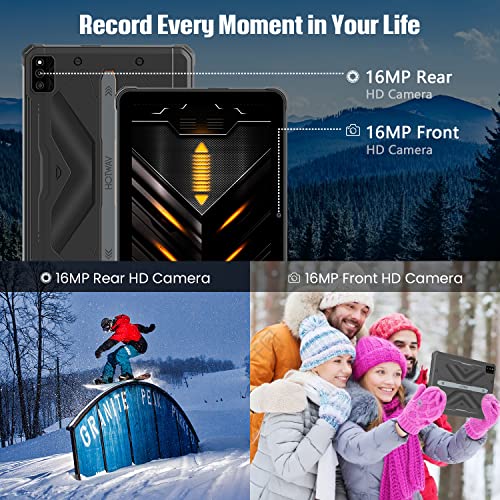 HOTWAV R6 Ultra Rugged Tablet Android 13 (Gold)