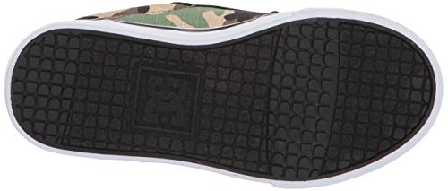 DC boys Anvil Skate Shoe, Black/Camo Print, 3 Little Kid US