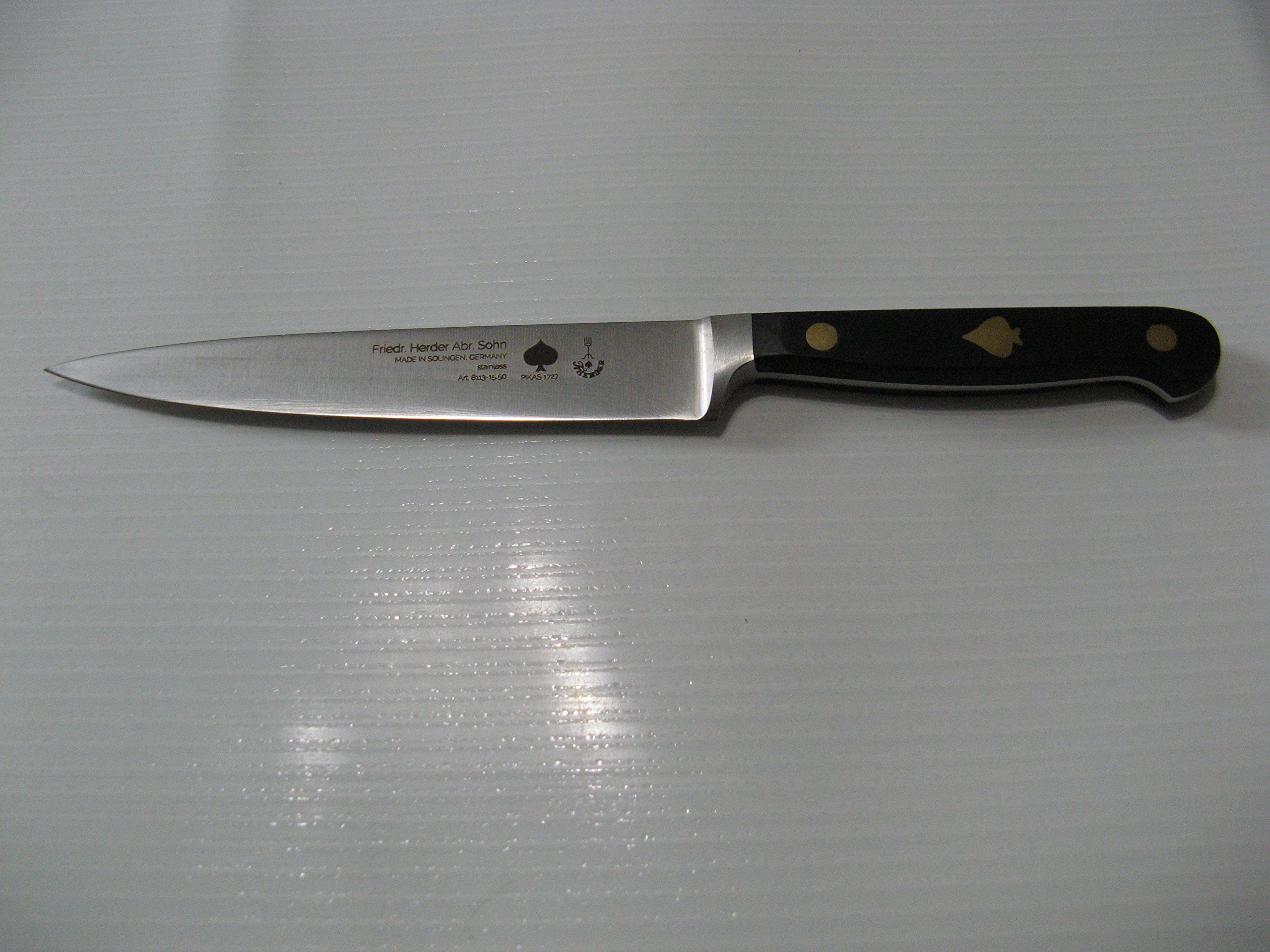 PIKAS - Forkbrand Friedr Herder Forged Stainless Steel 6" Slicing Knife 8113-15,50