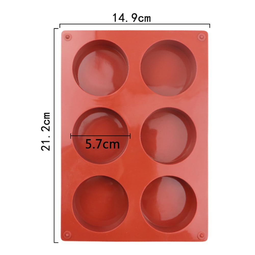 lagine Silicone Mold for Egg Sandwich, Breakfast Sandwich Egg Mold, Egg Silicone Mold to Fit English Muffins, Silicone Egg Molds, Egg Mold for Breakfast Sandwiches, Egg Sandwich Mold (1pc)