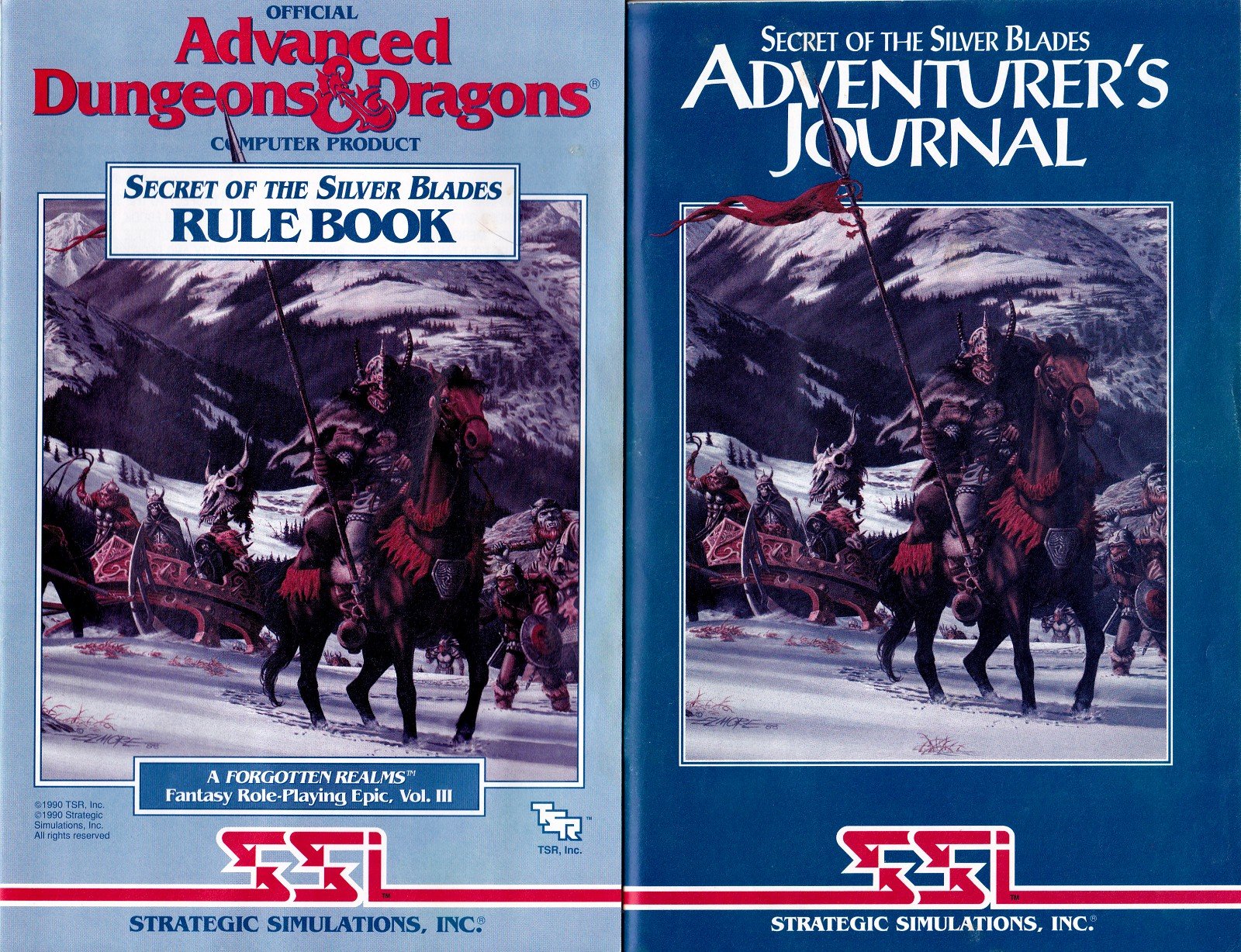 Secret of the Silver Blades - Commodore 64
