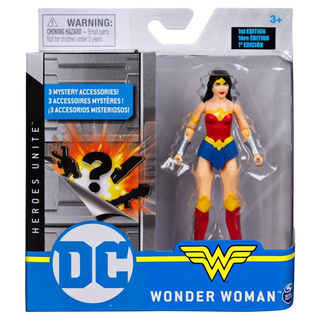 DC Heroes Unite 2020 Wonder Woman 4-inch Action Figure by Spin Master