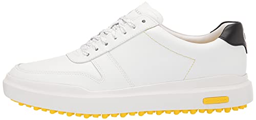Cole Haan Men's Golf Shoe, White, 9