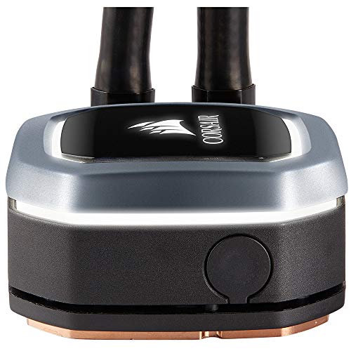 Corsair Hydro Series H60 AIO Liquid CPU Cooler, 120mm Radiator, 120mm SP Series PWM Fan