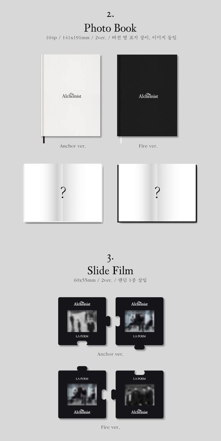 LA Poem - 2nd Mini Album The Alchemist CD (Random ver.)