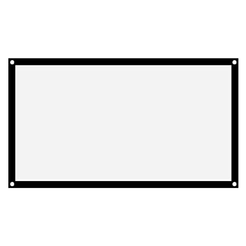 DAUZ Wrinkle Free White Projector Screen Wrinkle Free White Projector Screen, Wrinkle Free White Projector Screen Reliable High Efficiency for Factory (60inch), DAUZok5g3zbv7h-12