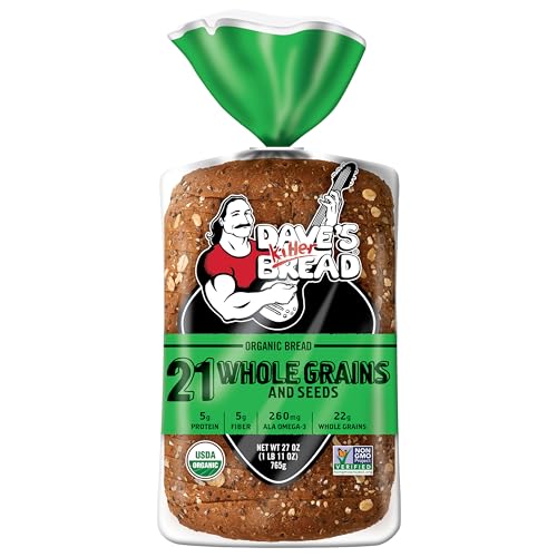 Dave’s Killer Bread Organic 21 Whole Grains and Seeds Bread - 27 oz Loaf