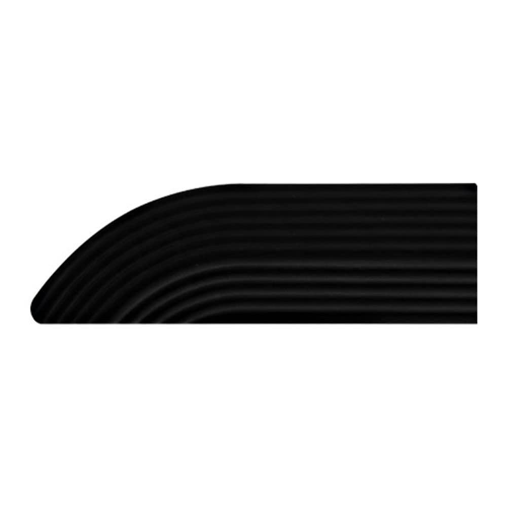 Odashen Threshold Bars Climbing Mat Step Ramp Strip Kits for Ecovacs, for Xiaomi Roborock Vacuum Cleaner Replacement Parts (Black)