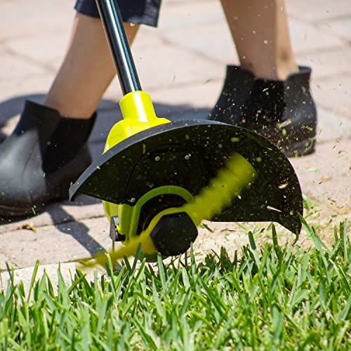 Sun Joe 24V-SB10-LTE 24-Volt IONMAX 10-in. Cordless SharperBlade Stringless Lawn Trimmer, Kit (w/2.0-Ah Battery + Quick Charger)