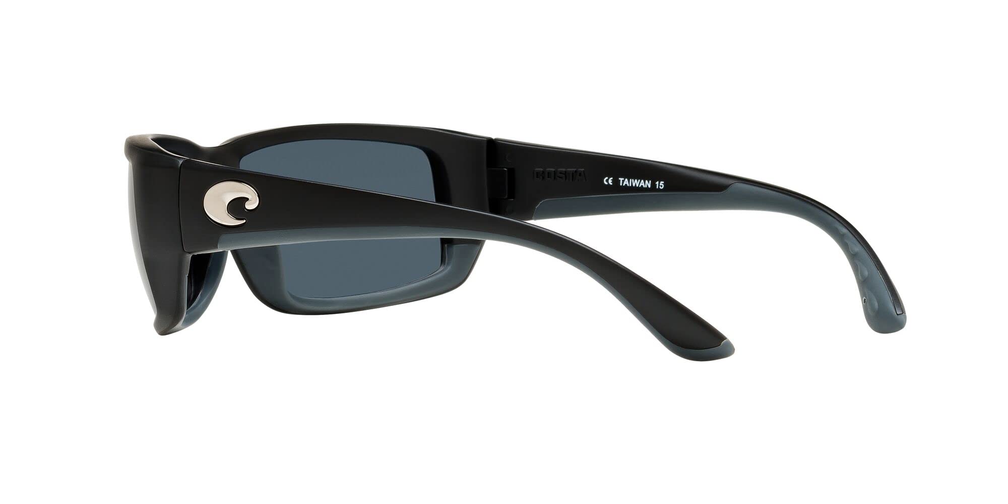 Costa Del Mar Man Sunglasses, Matte Black Frame - Gray Lenses - 59MM