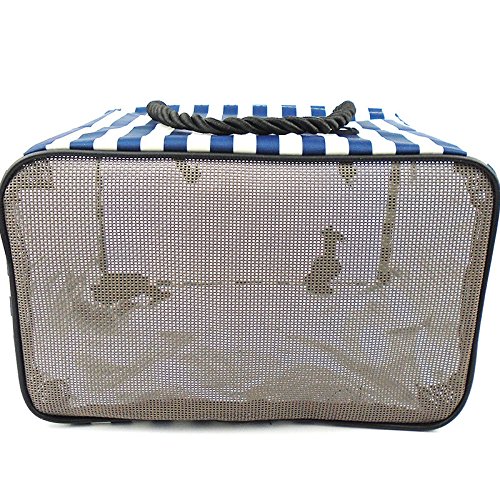 TINTON LIFE® Folding Quick Dry Shower Caddy Tote Bag with Mesh Bottom Waterproof Oxford Bath Organizer