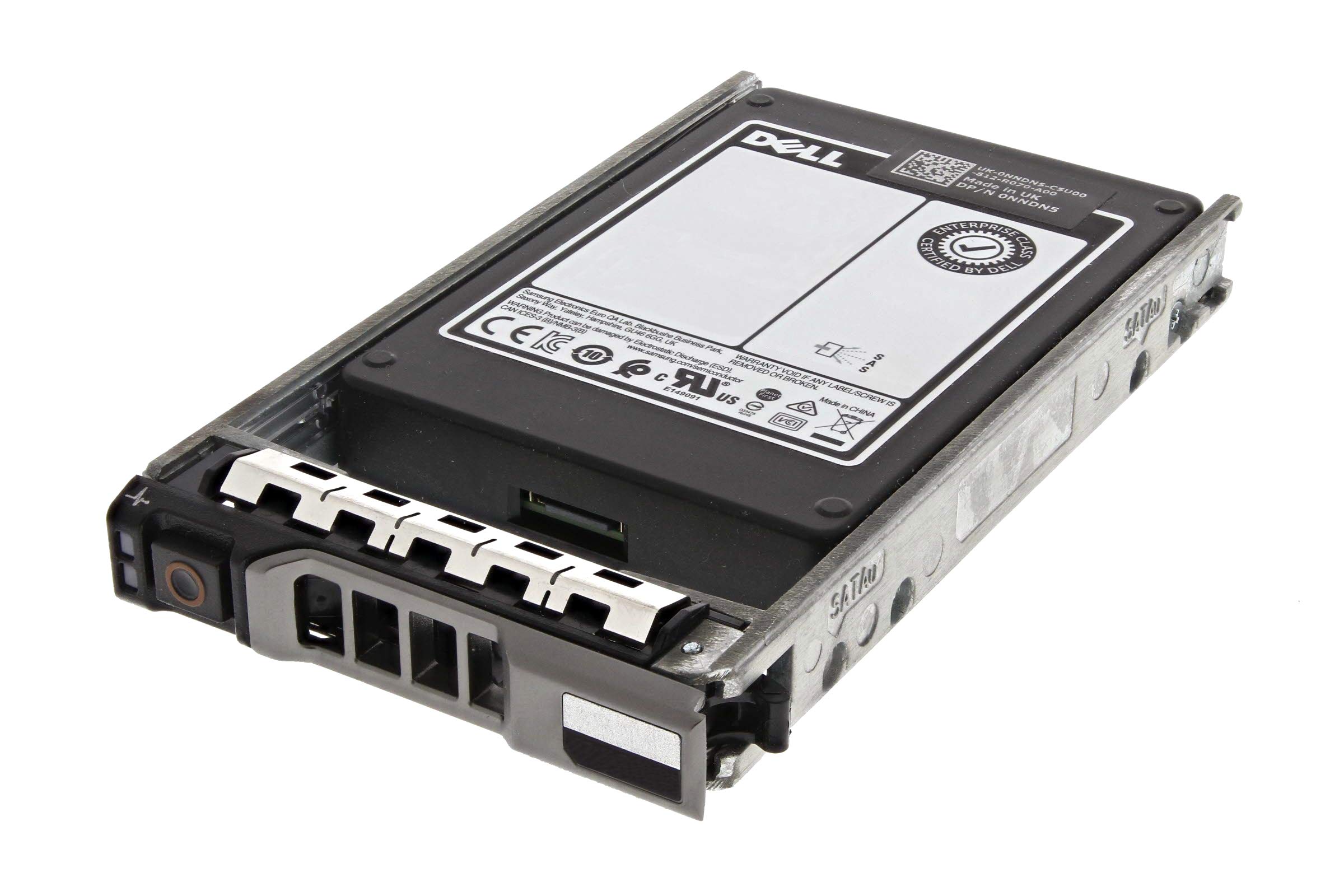 Dell 1.6TB 6Gb/s 2.5" SATA Solid State Drive Bundle with Tray, Compatible PowerEdge R610, R620, R630, R710, R720, R730, R730XD Servers