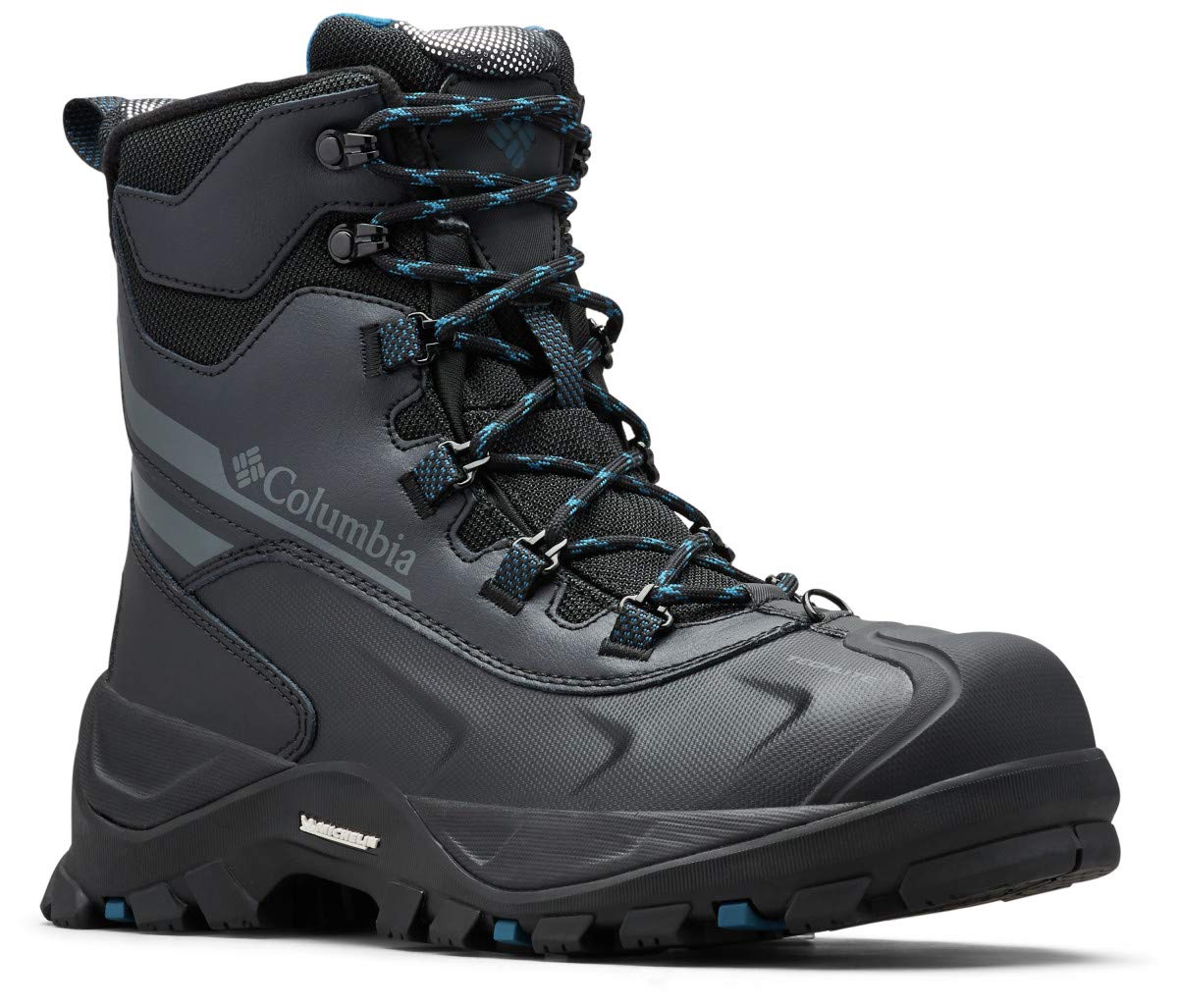 Columbia Men's Bugaboot Plus IV Omni-Heat, Black/Phoenix Blue, 9