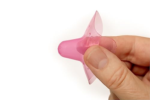 Nurture & Nectar Pink Nipple Shields for Nursing Breastfeeding Newborn Two-Pack with Case 20mm Ultra-Thin Silicone Soft Flexible for Mother Baby Skin Contact