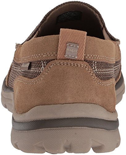 Skechers Men's Superior Milford Loafer, Light Brown, 12 M US