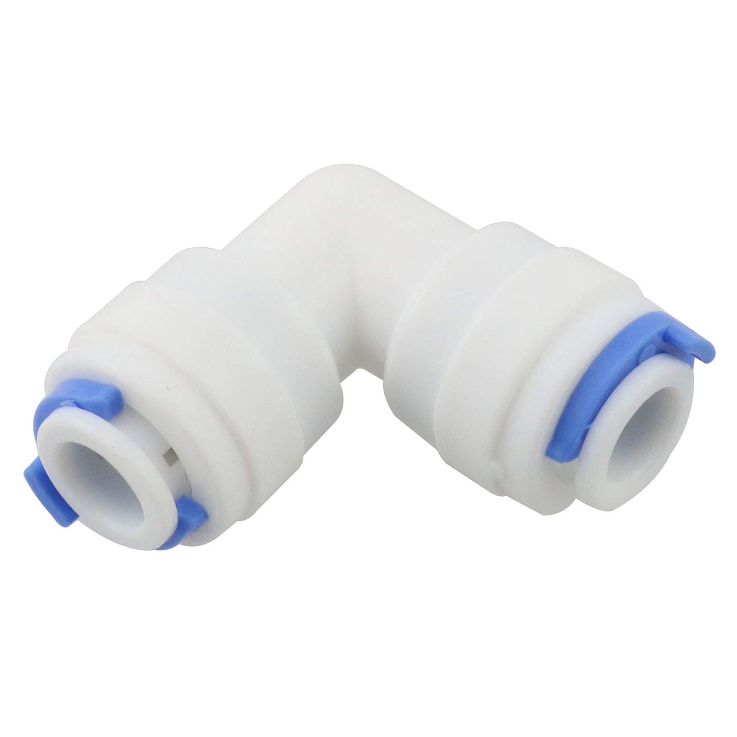 DGZZI 8PCS Push-in Quick Connectors For RO Water Reverse Osmosis System L Type Connect