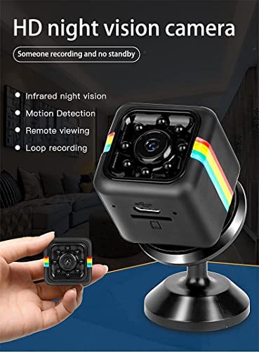 Hidden Spy Home Security Camera Mini WiFi Wireless Camera Small Cam,Home Camera for Pet/Baby,Outdoor/Indoor Camera Wireless,for Mobile Phone Applications in Real Time